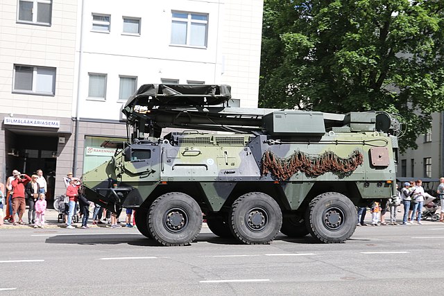 Finnish Patria Pasi or Sisu XA series APC (1983)